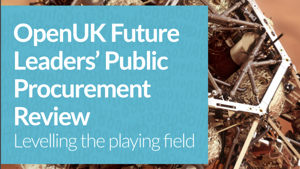 Future Founders Report on Cabinet Office Procurement Contract - OpenUK