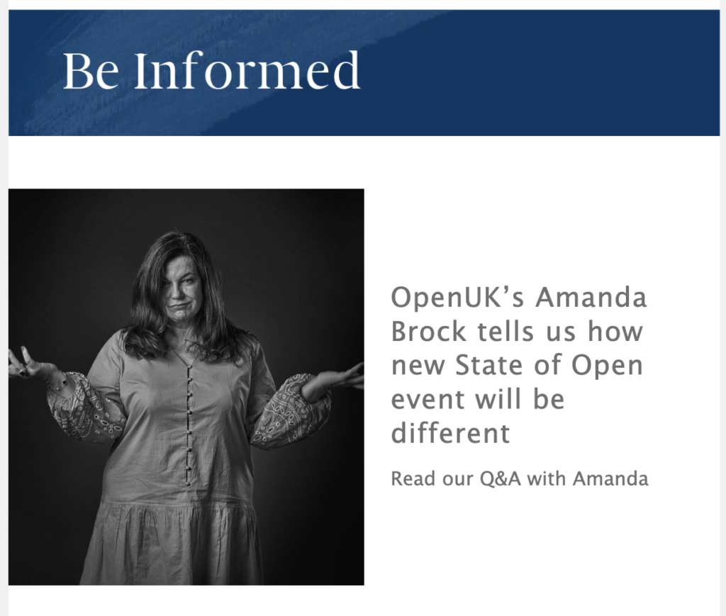 OpenUK’s Amanda Brock tells us how new State of Open event will be different - OpenUK